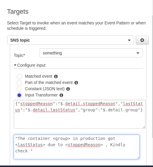 Email Alerts When A Docker Container Stopped In Aws Ecs Cluster Code4developers